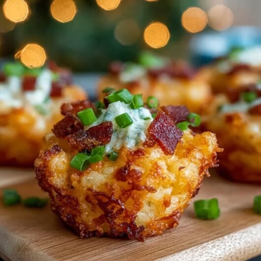 Gluten-free Tater Tot Appetizer Cups - Glutenfreez