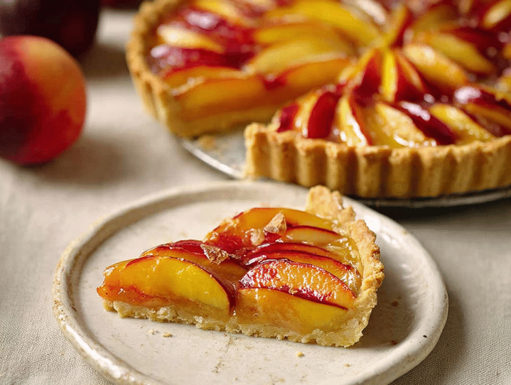 Vegan Peach Tart Recipe: Delightful And Easy Plant-Based Dessert To ...
